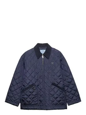 Prada Re-Nylon Blouson Jacket Royal Blue
