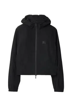 Burberry Zip-up Hoodie - Black