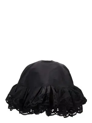 MERYLL ROGGE Embroidered Cape - Black