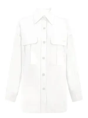 P.a.r.o.s.h Patch-pocket Shirt - White