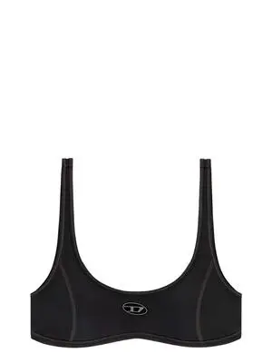 DIESEL® Chelsea-utlt Cut-out Sports Bra - Black