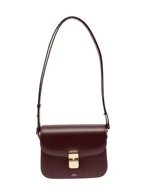 A.p.c. Grace Small Crossbody Bag Red