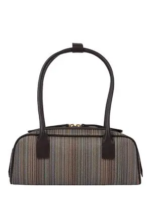 Paul Smith Printed Shoulder Bag With Leather Trim - Nted
