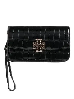 Tory Burch Leather Clutch - Black