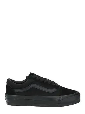 VANS Leather And Textile Fiber Sneakers - Black