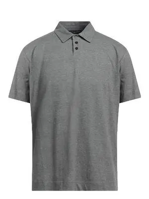 DANIELE FIESOLI Polo Shirt Size Cotton - Grey