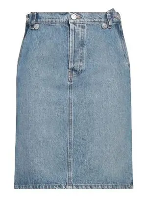 Coperni Flared Denim Skirt - Blue