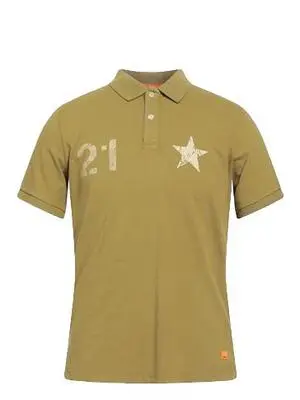 DEKKER Polo Shirt Sand Size Cotton - Green