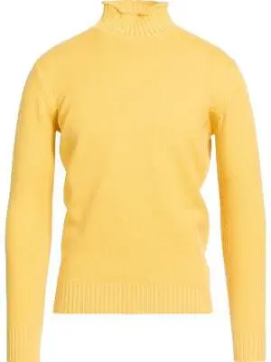 KANGRA Turtleneck Wool Sweater - Yellow