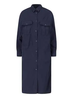 Aspesi Button Jacket - Blue