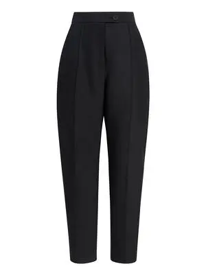 Khaite Tapered Trousers - Black