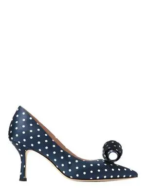 Cole Haan Florette Pumps - Navy-white Polka Dot