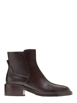 Cole Haan Landry Waterproof Booties Dark Chocolate
