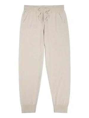 John Smedley Henning Merino Wool Sweatpants - Beige