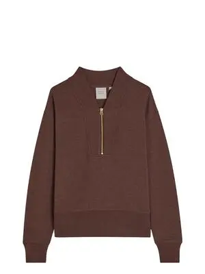 Varley Stretch-jersey Sweatshirt - Brown