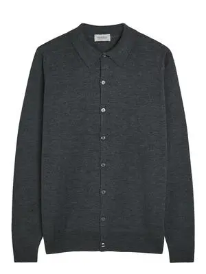 JOHN SMEDLEY Tibor Merino Wool Overshirt