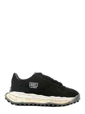 Mihara Yasuhiro Larry Og Suede Low-top Sneakers - Black