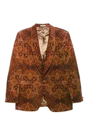 FURSAC Single-breasted Blazer - Brown