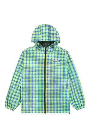 PLEASURES Practice Zip-fastening Hooded Jacket - Blue