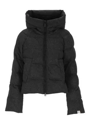 Peuterey Hooded Puffer Jacket - Grey