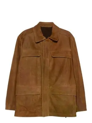 SALVATORE SANTORO Flap-pocket Jacket - Brown