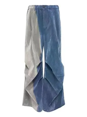 TAAKK Colour-block Trousers - Blue
