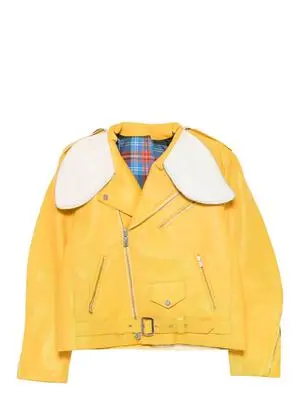 CHARLES JEFFREY Biker Jacket - Yellow