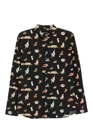 UNDERCOVERISM Graphic-print Shirt - Brown