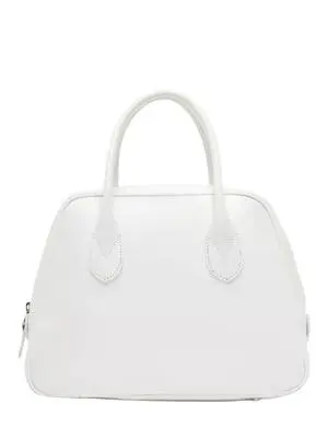 Comme Des Garçons Trapezoid Shoulder Bag - White