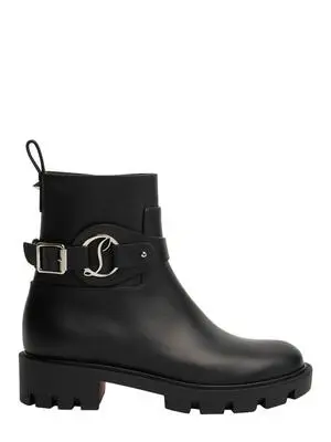 CHRISTIAN LOUBOUTIN Dianouchette Ankle Boots - Black