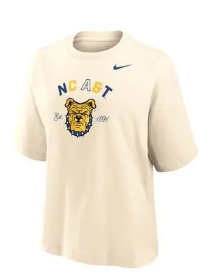 Nike College Boxy Cotton T-shirt - Brown