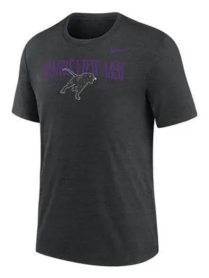 Nike College Tri-blend Short-sleeve T-shirt - Black