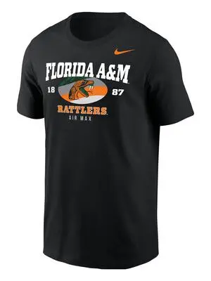 Nike College Air Max Short-sleeve T-shirt - Black