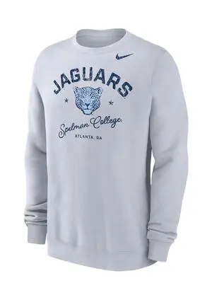 Nike College Club Fleece Crew-neck Sweatshirt - White