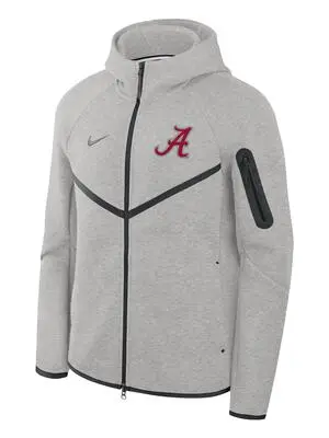 Nike Alabama Tech Fleece Windrunner Full-zip Hooded Jacket - Grey