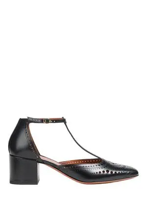 Zimmermann Laser-cut Leather Pumps - Black
