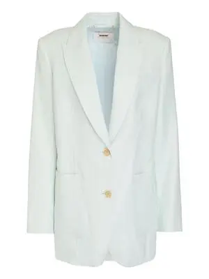 Zimmermann Linen Blazer - Mint