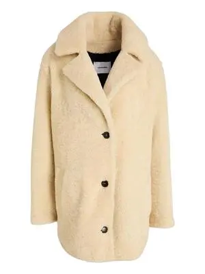 YVES SALOMON Shearling Coat - Cream