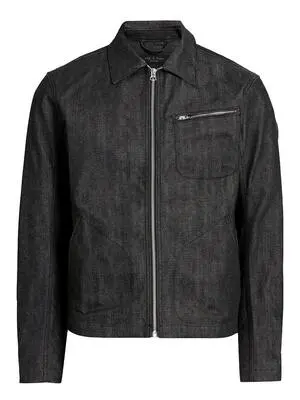 Rag & Bone Alex Denim Jacket - Black