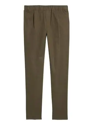 Paige Lyocell-blend Twill Pants - Army Green