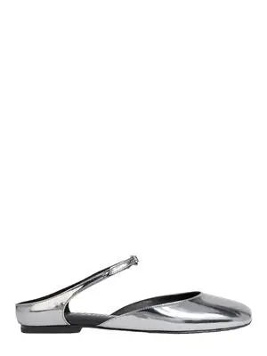 3.1 PHILLIP LIM Mirrored-Leather Mary Jane Flats
