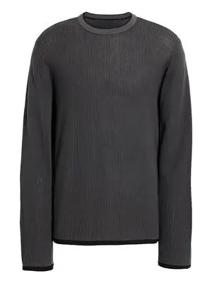 Rag & Bone Harvey Ribbed Cotton-blend Sweater - Anthracite