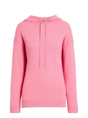 Chinti & Parker Wool And Cashmere-blend Hoodie - Bubblegum