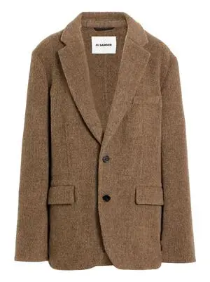 JIL SANDER Brushed Wool-Blend Blazer