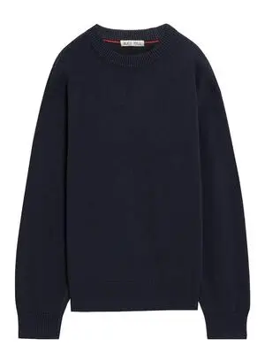 ALEX MILL Gabriel Cotton And Linen-blend Sweater - Navy