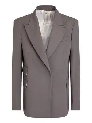 PETER DO Twill Blazer - Gray