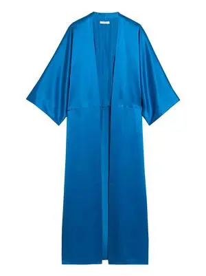 THE SEI The Sei Silksatin Kimono Azure