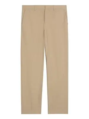 ALEX MILL Cooper Cotton And Linen-blend Twill Pants - Sand