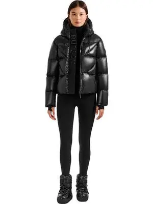 Rudsak Quilted Down Puffer Jacket - Black