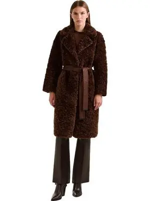 Rudsak Reversible Faux Suede Trench Coat - Brown